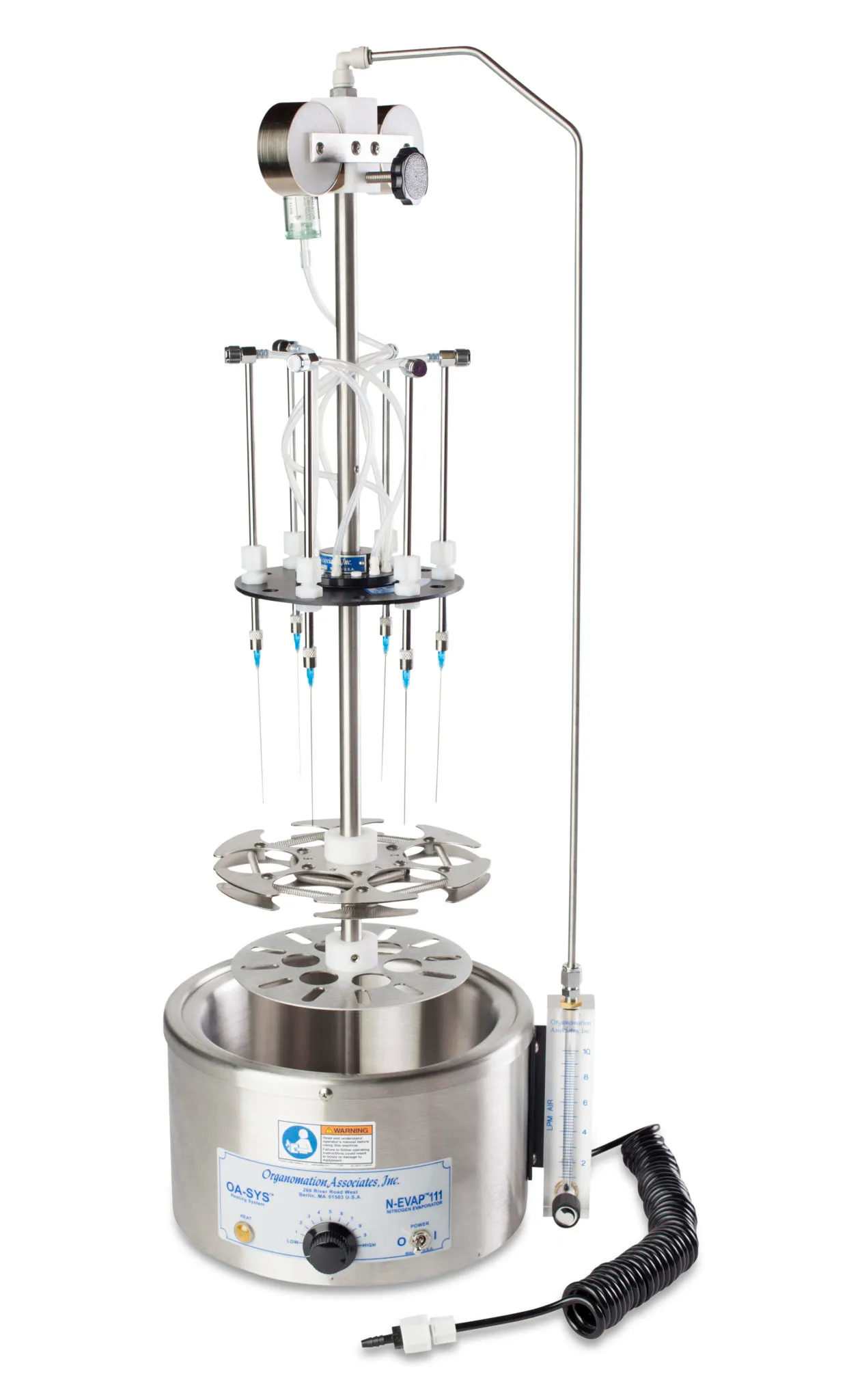 12 Position N-EVAP Nitrogen Evaporator - Green Leaf Scientific